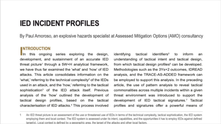 About us - Counter-IED Report